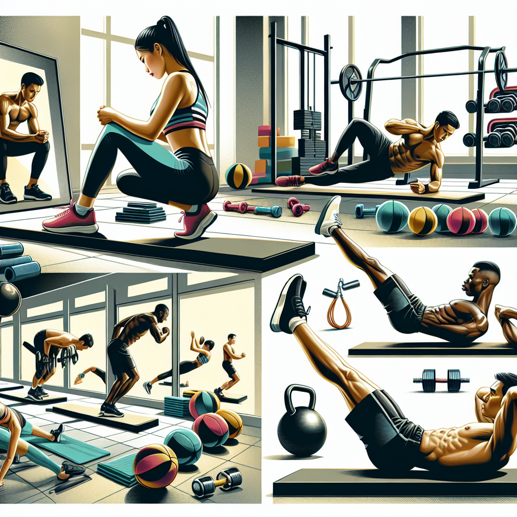 Core Exercises – Barbell Jack